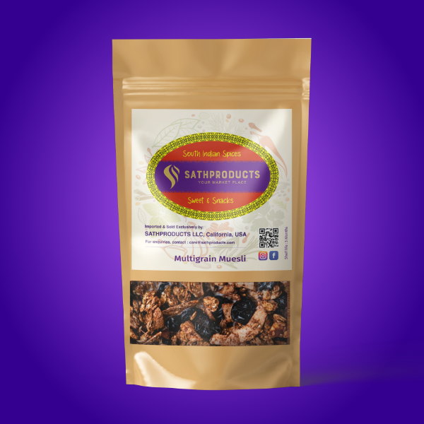Multigrain Muesli (Chocolate flavor) 250g - Sathproducts LLC